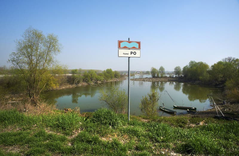 Po River stock photo. Image of pier, development, dock - 30422418