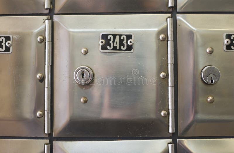 PO silver boxes, Spain stock photo. Image of address - 67220718