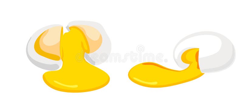 Poached egg stock vector. Illustration of food, drawing - 88440020