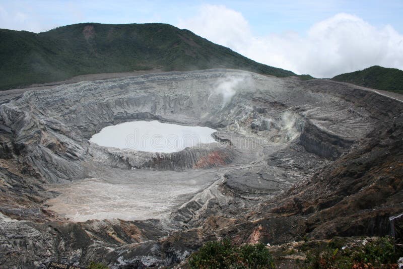 Poas volcano stock photo. Image of mineral, lake, tourism - 837974