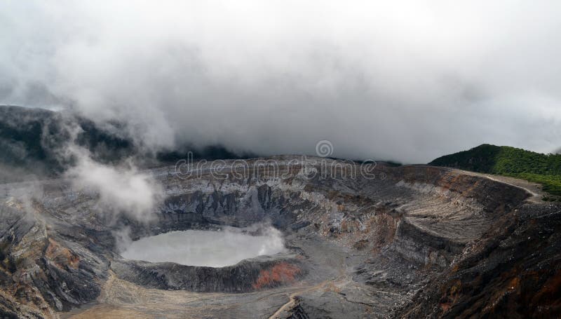 The great Volcano stock image. Image of center, magma - 103851639
