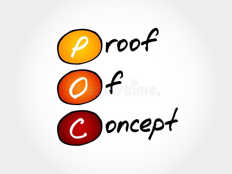 Proof-of-concept Concept Icon Stock Vector - Illustration of marketing ...