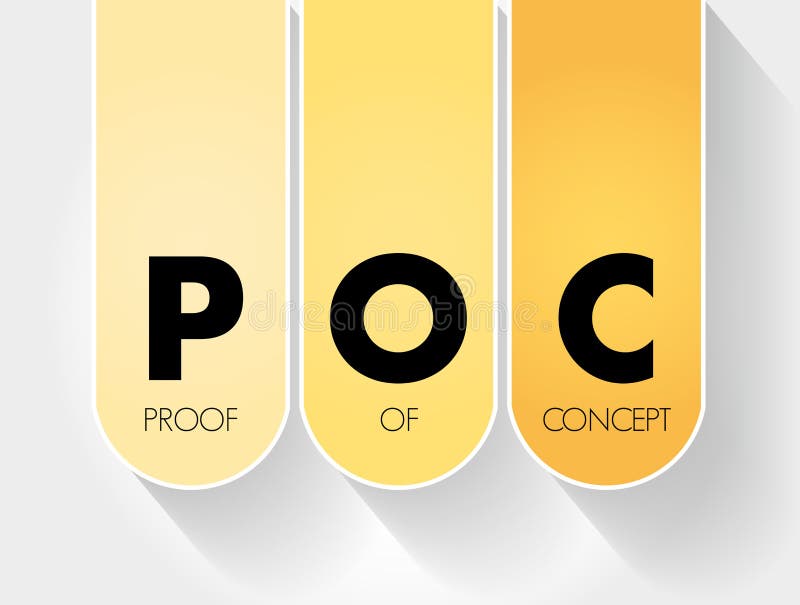 Proof Concept Poc Stock Illustrations – 50 Proof Concept Poc Stock ...