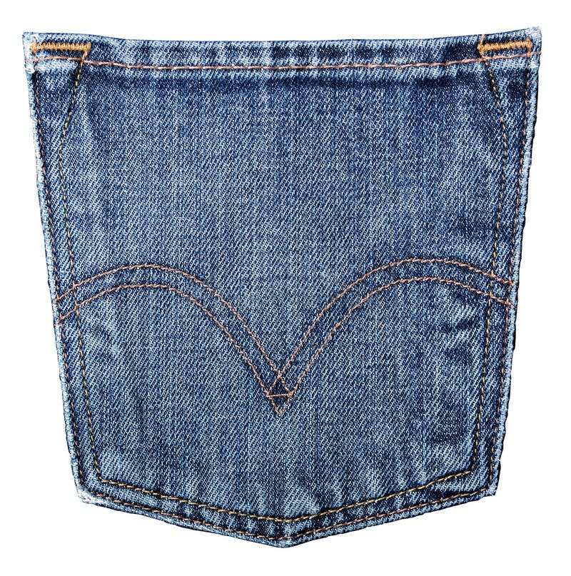 Poche de jeans photo stock. Image du jeans, poche, habillement - 27235314