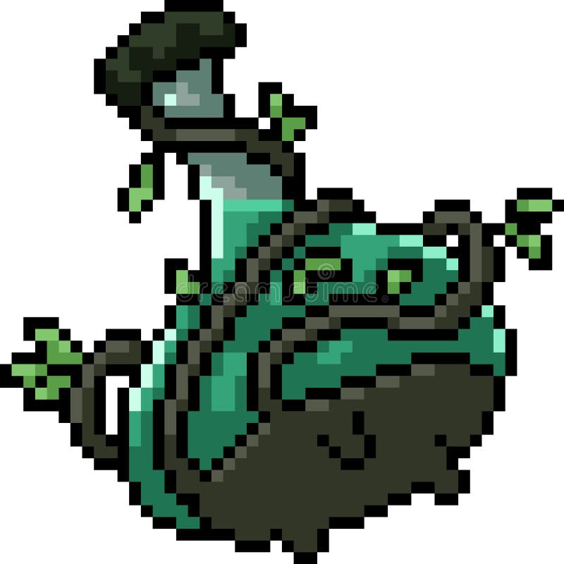 Poci?n Del Arte Del Pixel Del Vector Ilustración del Vector ...