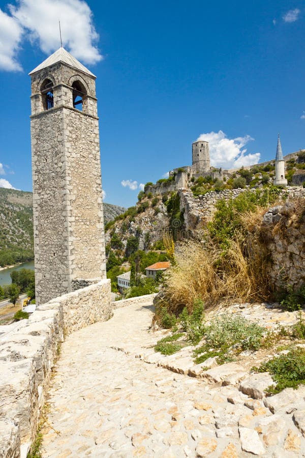 Pocitelj Village - Bosnia and Herzegovina. Stock Photo - Image of ...