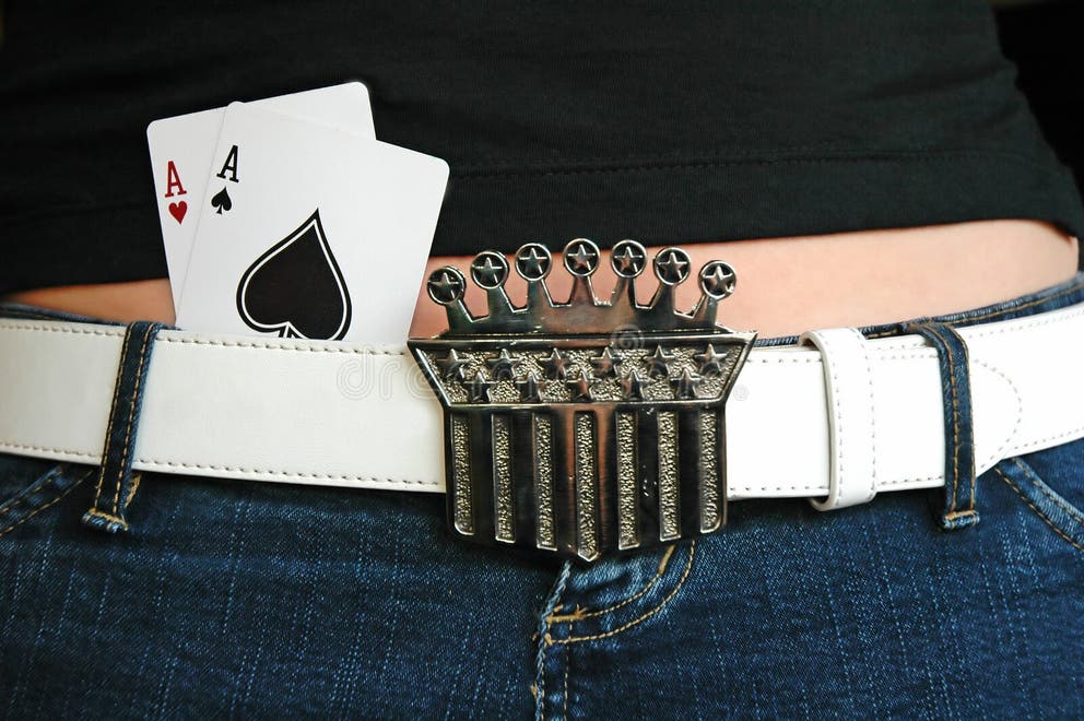 Pocket Aces stock photo. Image of gambling, pocket, buckle - 10711392