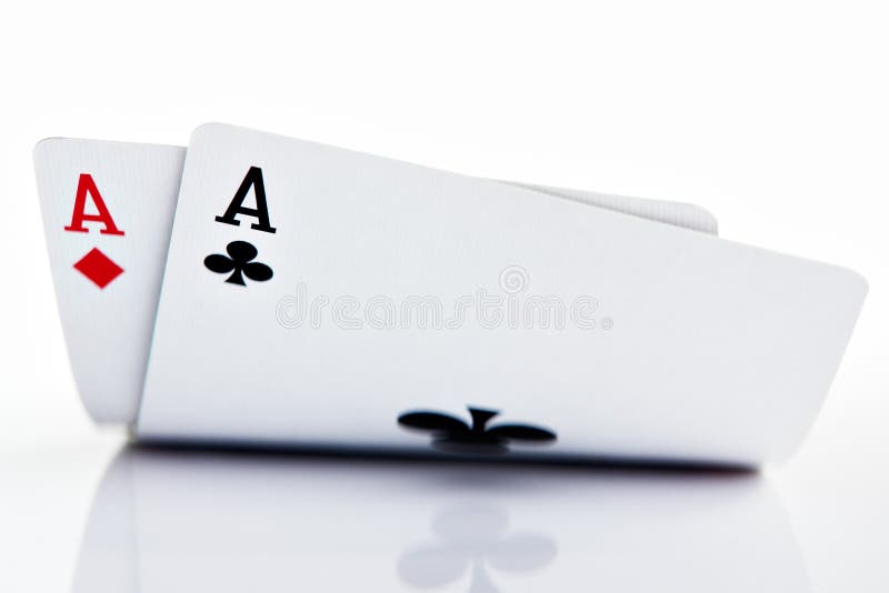 Pocket Aces stock photo. Image of pair, hold, probability - 2100706