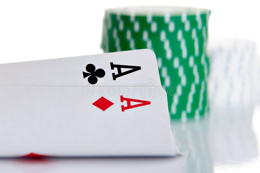 Pocket Aces stock photo. Image of hold, hand, aces, game - 2126492
