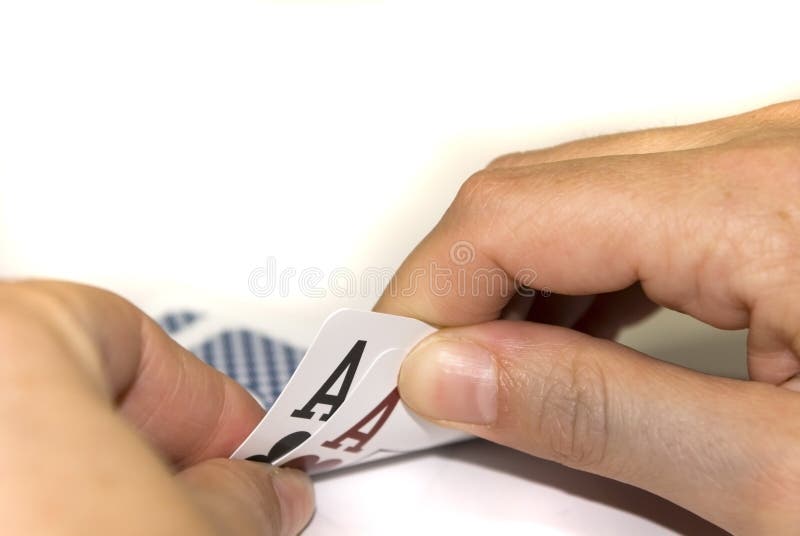 Pocket Aces stock image. Image of playing, chips, pair - 9616593