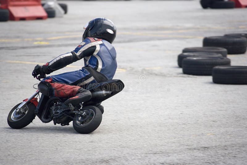 Pocket Bike Race stock photo. Image of exhaust, brave - 2592832