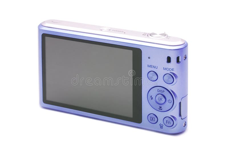 Pocket camera stock image. Image of optical, white, technology - 26802271