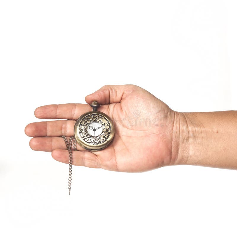 Pocket clock stock image. Image of handle, minute, classic - 49452841