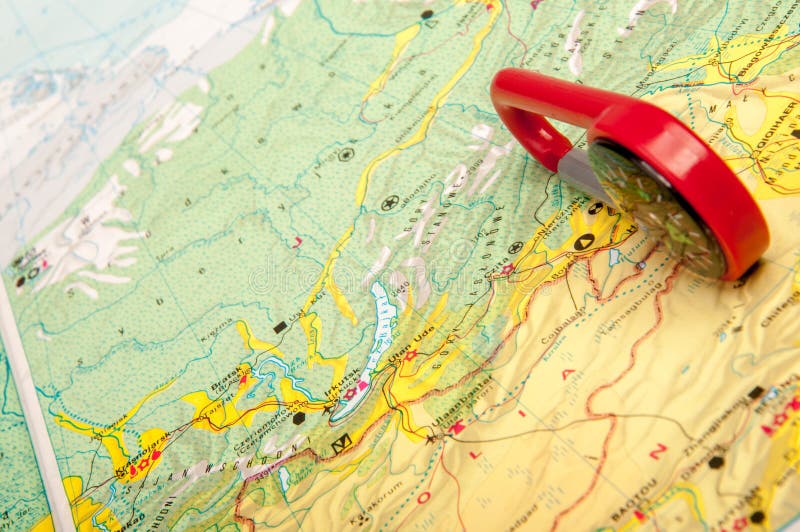 Pocket compass stock photo. Image of exploration, navigate - 36344082