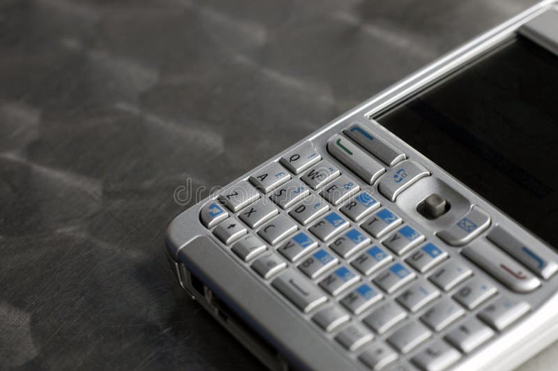 Email Being Sent by a Wireless Device Stock Photo - Image of email ...