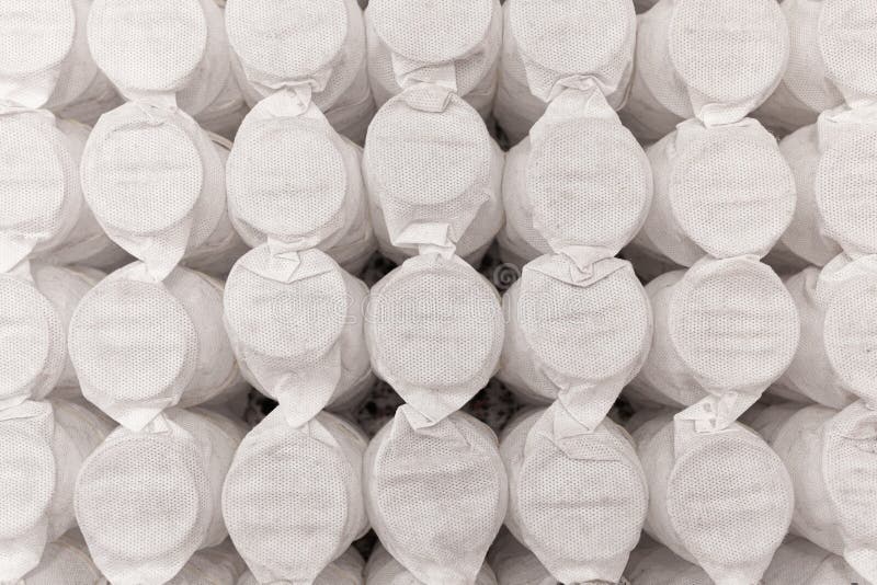 Pocket Independent Spring Sewn in White Span-bond Mattress Base Stock ...