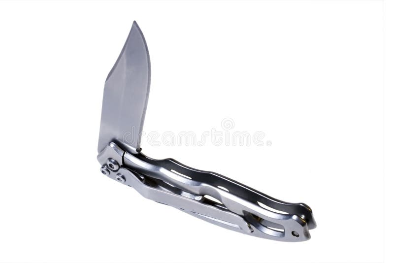 Hunting Knife stock photo. Image of leather, isolated, fishing - 80004