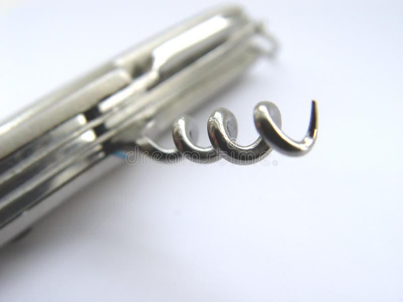 Pocket Knife With Corkscrew Stock Photo - Image of cool, cork: 3030