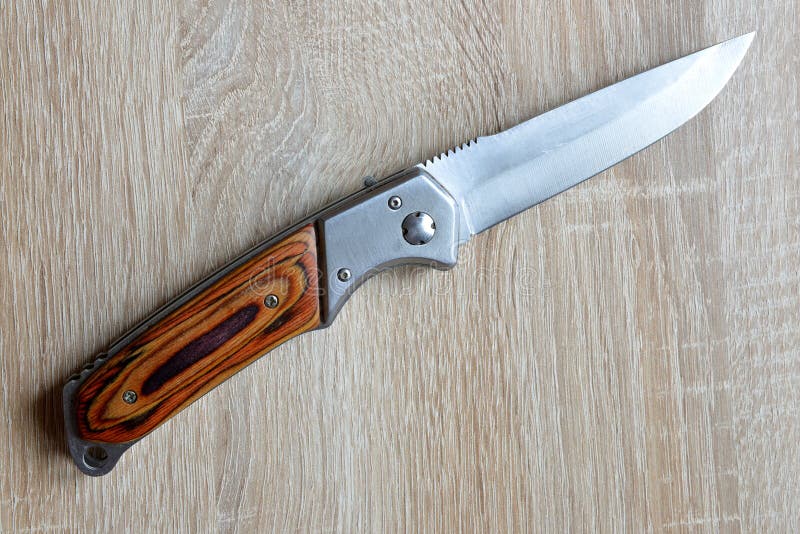 Open pocket knife stock image. Image of isolated, white - 20780729