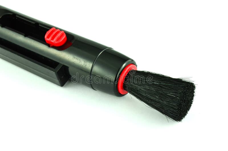 Pocket Lens Pen and Brush for Cleaning Camera Stock Photo - Image of ...