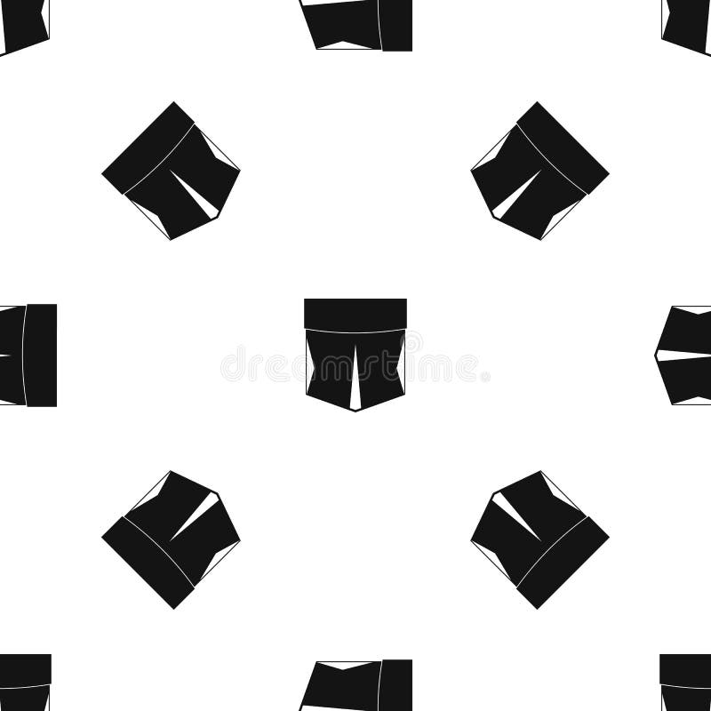 Pocket Pattern Seamless Black Stock Vector - Illustration of pocket ...