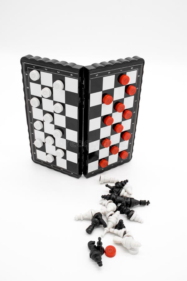 Chess - checkers stock image. Image of simple, chess - 72528839