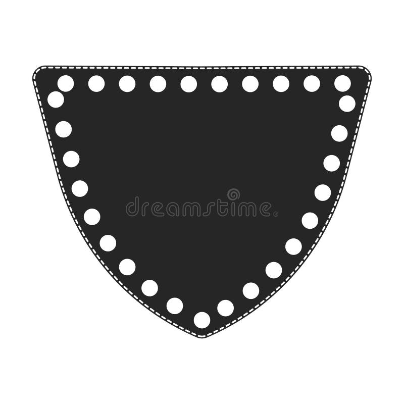 Pocket Vector Icon.Black Vector Icon Isolated on White Background ...