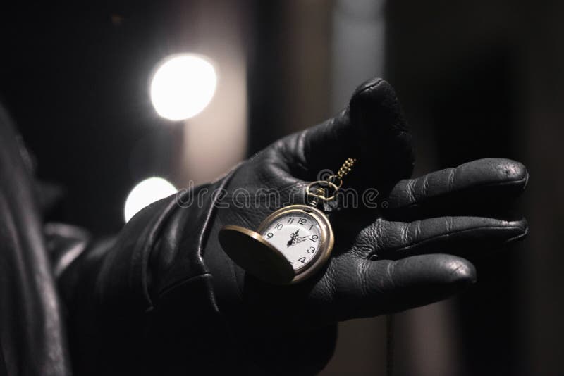 Pocket watch stock image. Image of checking, person - 210414745