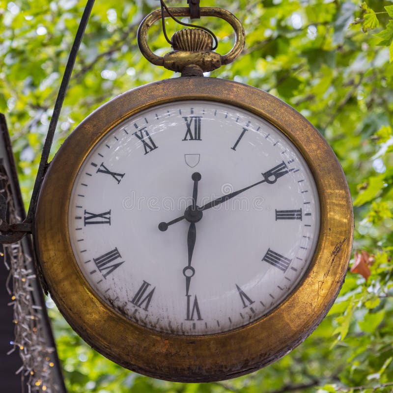 Pocket Watch Public Clock stock image. Image of capital - 286759449