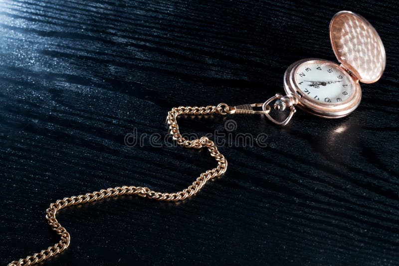 Pocket watch on a table stock image. Image of retro, fashioned - 86184491