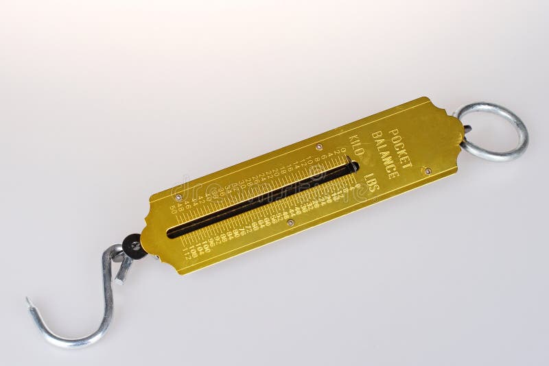Pocket weighing scale stock image. Image of measure, balance - 66069339