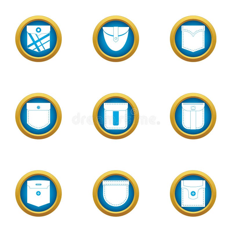 Pocketable Icons Stock Illustrations – 11 Pocketable Icons Stock ...