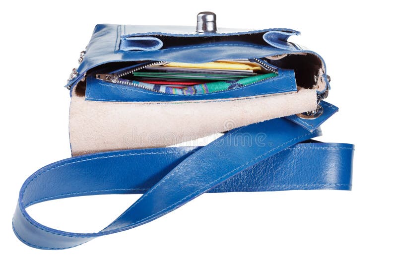 Pockets a Small Female Handbag Stock Image - Image of design, purse ...