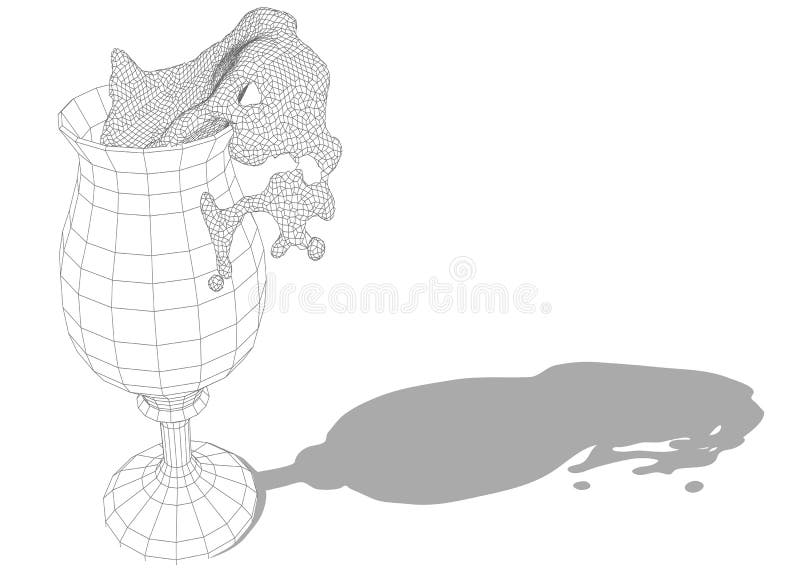 Poco Grande Glass Icon, Cocktail Glass Name Related Vector Stock Vector ...