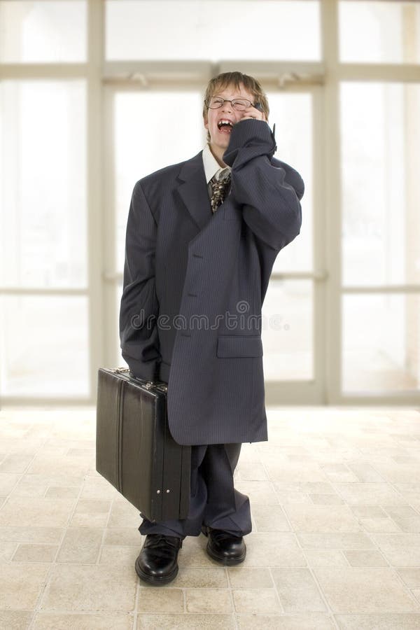 Poco hombre de negocios foto de archivo. Imagen de conceptual - 1679578