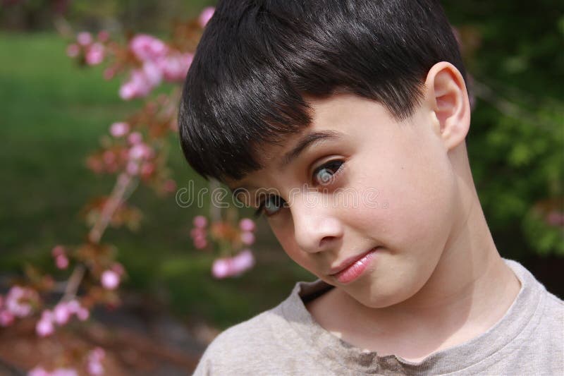 Poco scettico immagine stock. Immagine di ragazzo, americano - 14102023