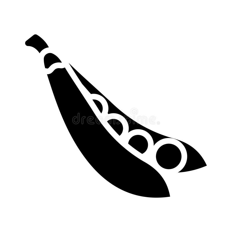 Pod glyph flat vector icon stock vector. Illustration of icons - 150920115