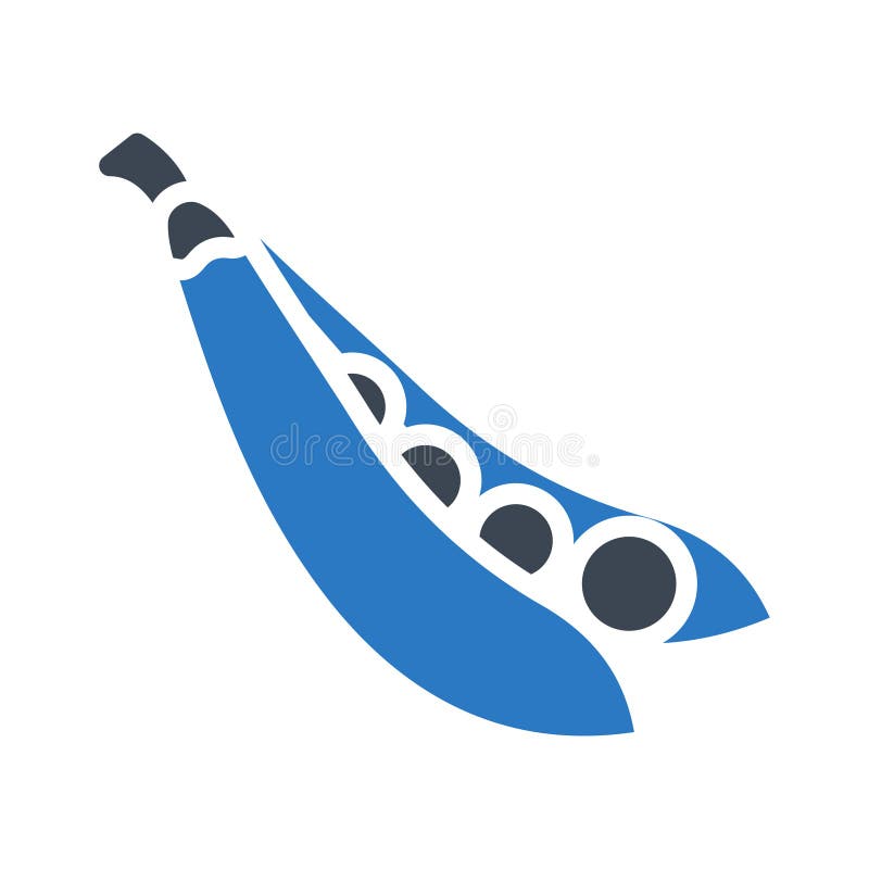 Pod Glyph Color Vector Icon Stock Vector - Illustration of diet, icons ...