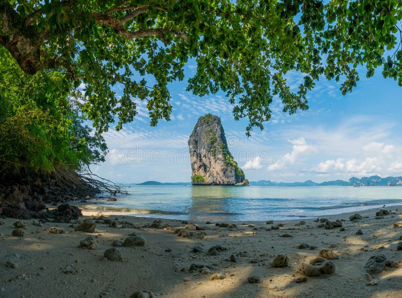 Koh Poda Beach Krabi, Southern Thailand Stock Photo - Image of tropical ...