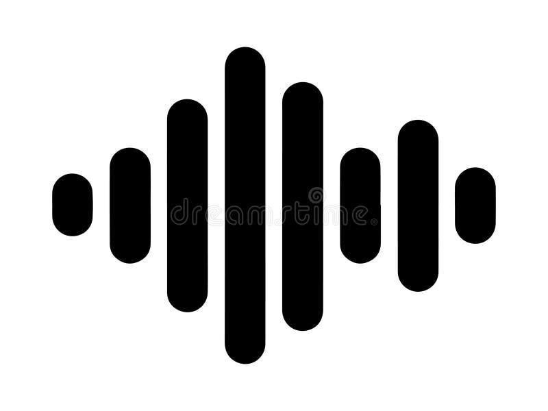 Podcast Audio Record Logo Icon Stock Vector - Illustration of media ...