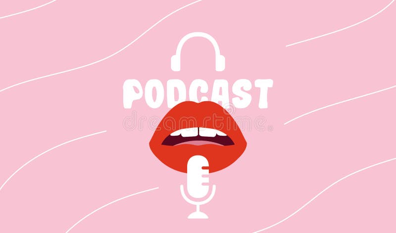 Women Podcast Logo Stock Illustrations – 44 Women Podcast Logo Stock ...