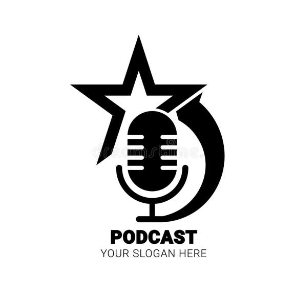Podcast Icon. Symbol or Emblem Stock Vector - Illustration of recorder ...