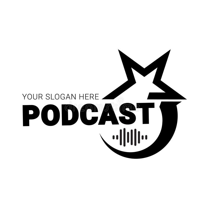 Podcast Icon. Symbol or Emblem Stock Illustration - Illustration of ...