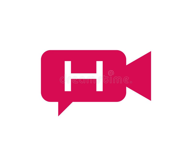 Letter H Media Logo Stock Illustrations – 1,681 Letter H Media Logo ...