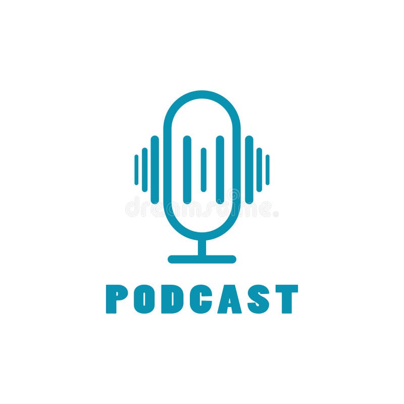 Podcast logo vector symbol stock vector. Illustration of icon - 339772338