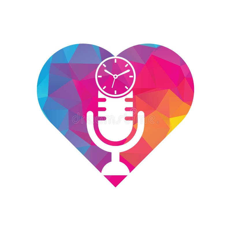 Heart Podcast Icon Stock Illustrations – 517 Heart Podcast Icon Stock ...