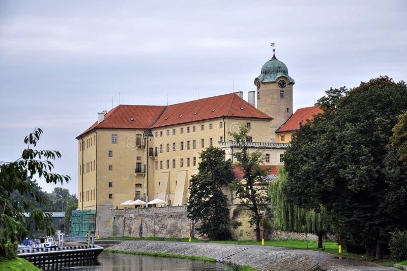 Podebrady chateau stock photo. Image of green, building - 44851880