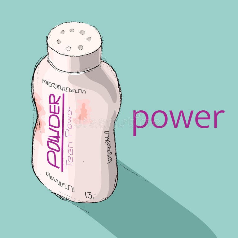 Poder Drawing Sketch Pencil Style Stock Illustration - Illustration of ...