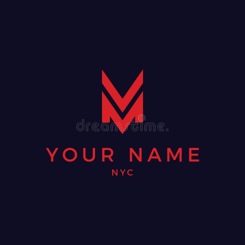 Diseño Creativo Del Símbolo Del Texto Del Perno Del Poder De La Letra ...