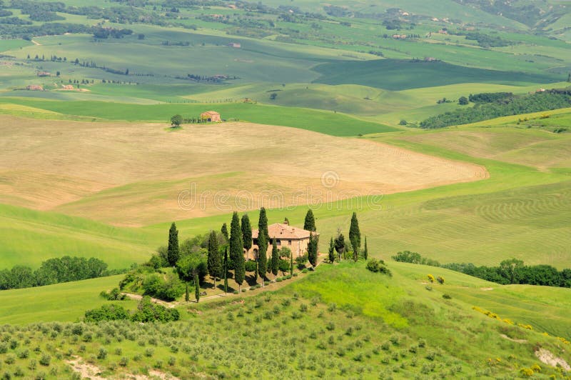 Podere stock photo. Image of rural, trail, landscape - 15010558